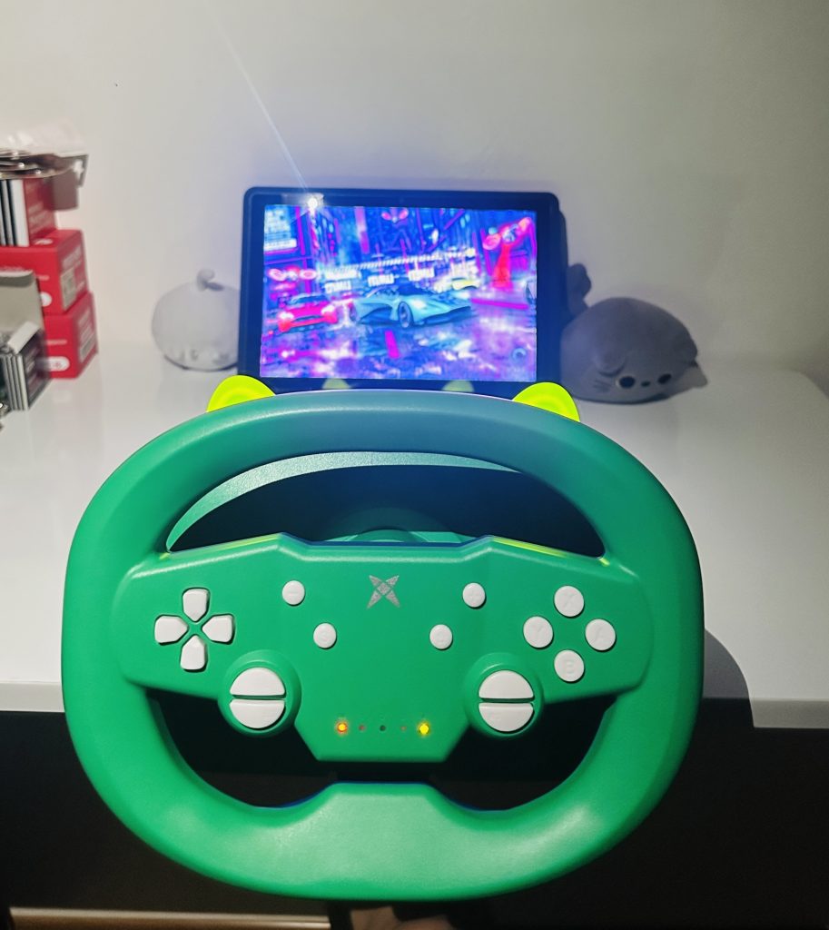 Vô lăng tập lái xe chơi game GOG S820 Wheel Bluetooth iPhone,ipad ...