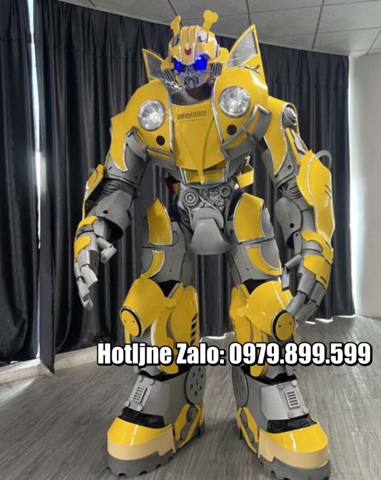 Set bộ đồ trang phục cosplay mascot Robot người máy hoá trang ...