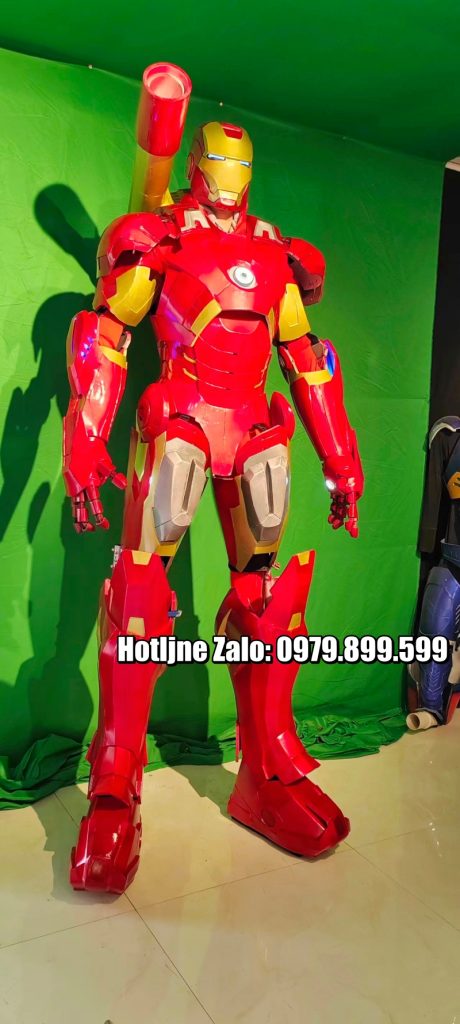 Set bộ đồ trang phục cosplay mascot Robot người máy hoá trang ...