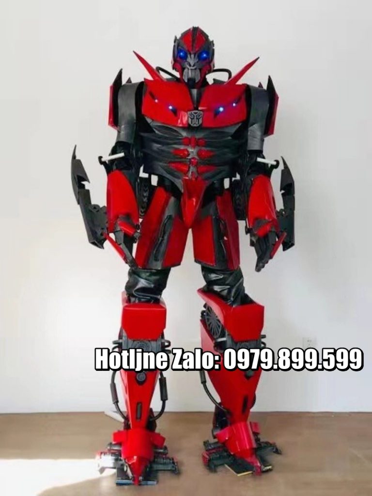 Set bộ đồ trang phục cosplay mascot Robot người máy hoá trang ...