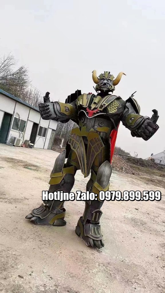 Set bộ đồ trang phục cosplay mascot Robot người máy hoá trang ...