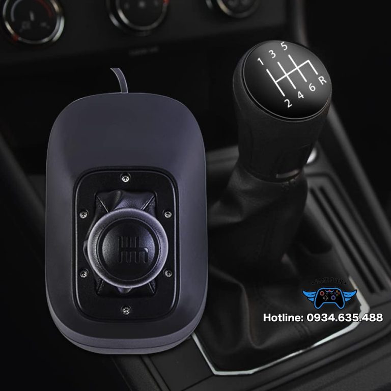 Vô lăng chơi game GOG R808 LED Racing Wheel - Số sàn , cần số rời ...