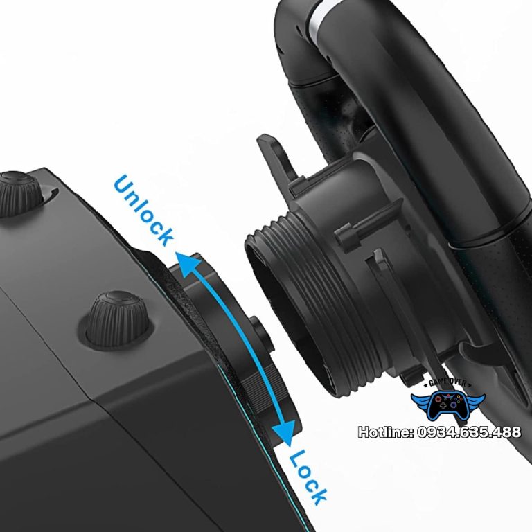 Vô lăng chơi game GOG R808 LED Racing Wheel - Số sàn , cần số rời ...